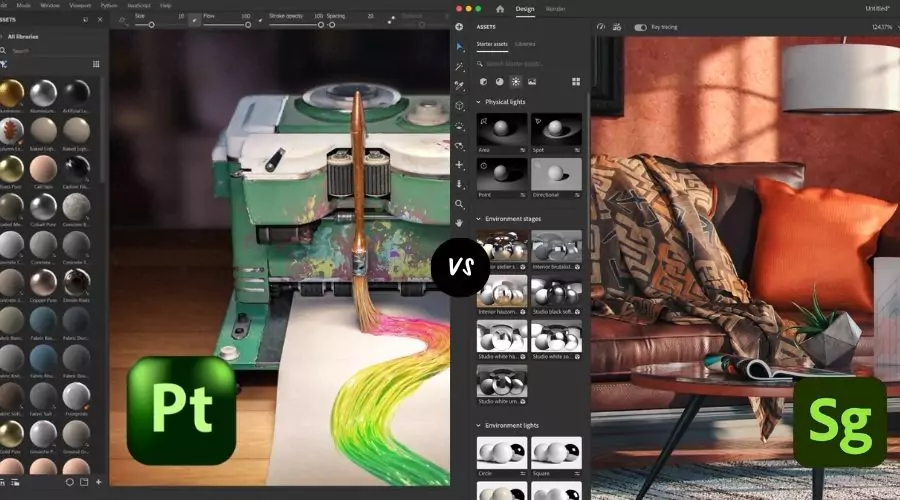 Substance 3D Painter vs Stager: Which is Better?